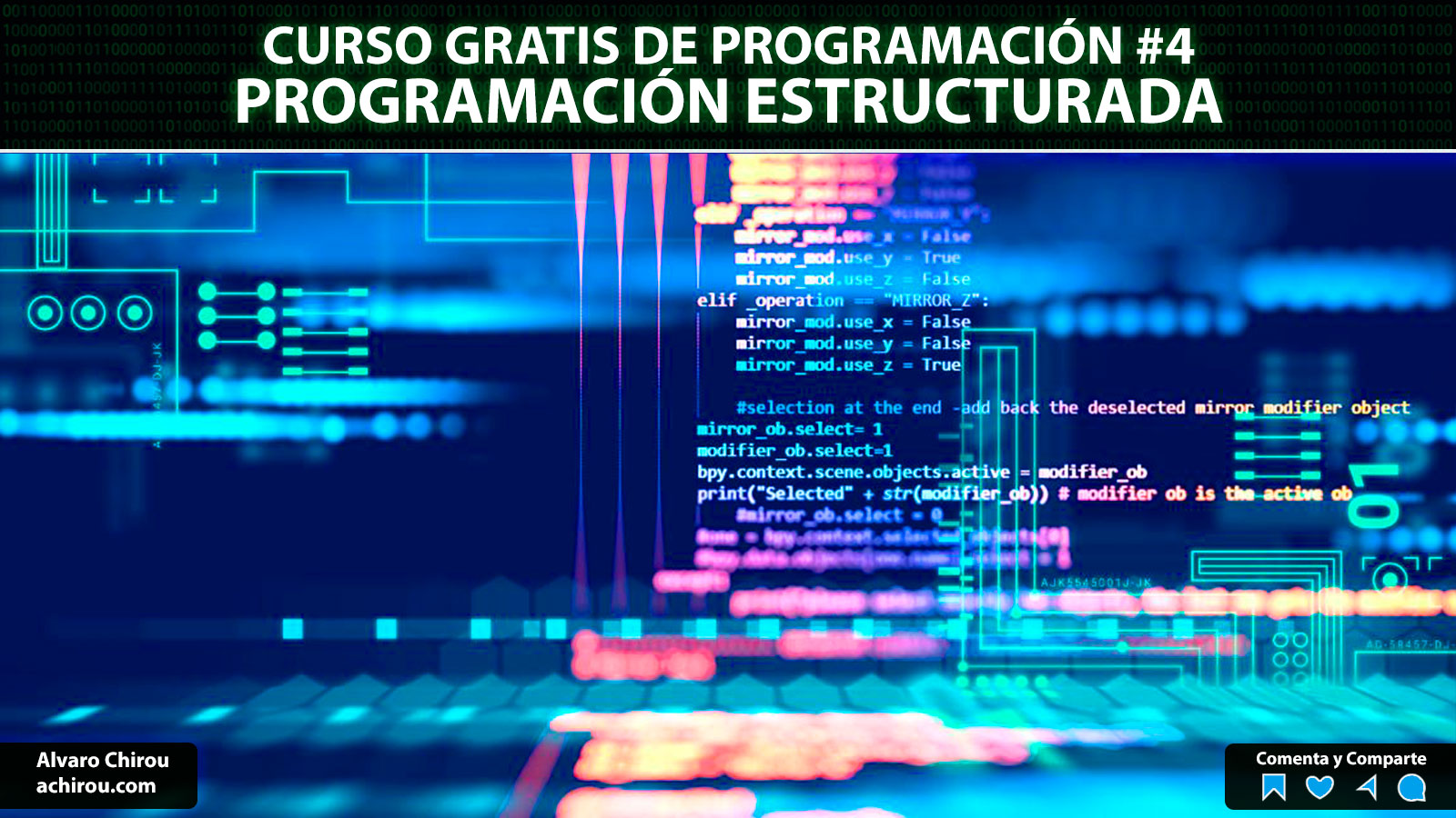 Curso Gratis de Programación #4 Programación Estructurada - Álvaro Chirou