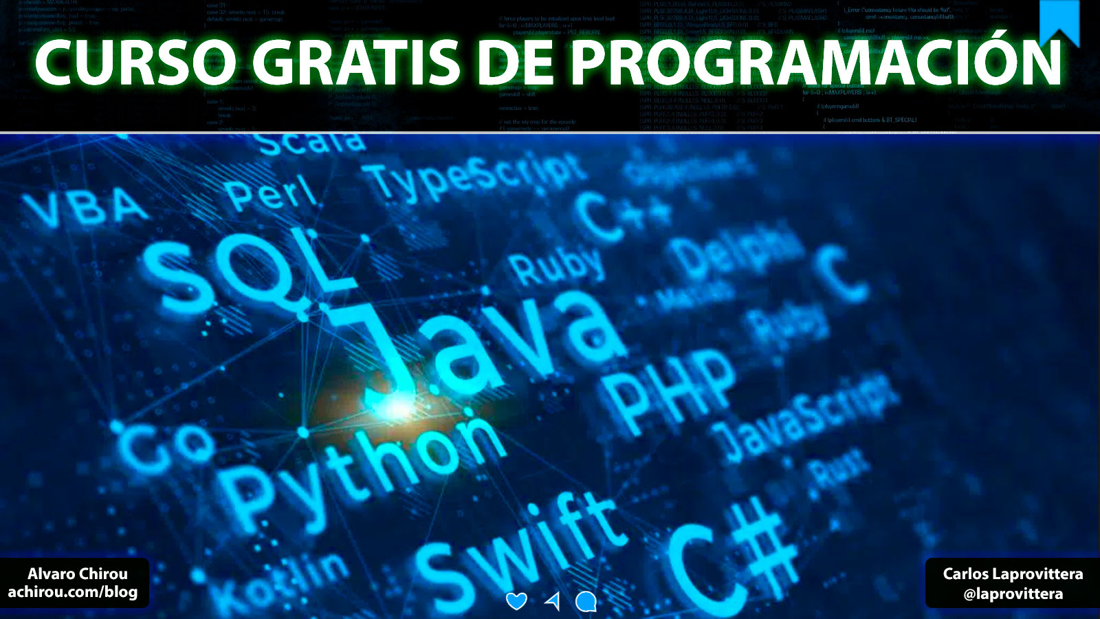 Curso Gratis de Programación - Álvaro Chirou
